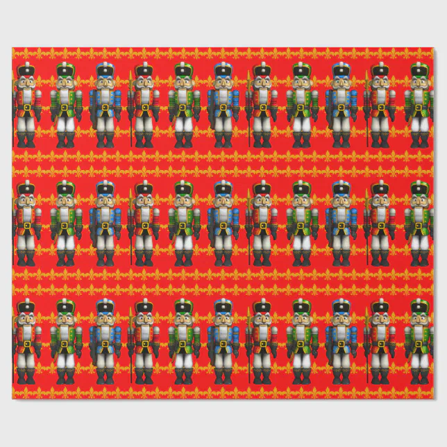 Nutcrackers Wrapping Paper | Zazzle