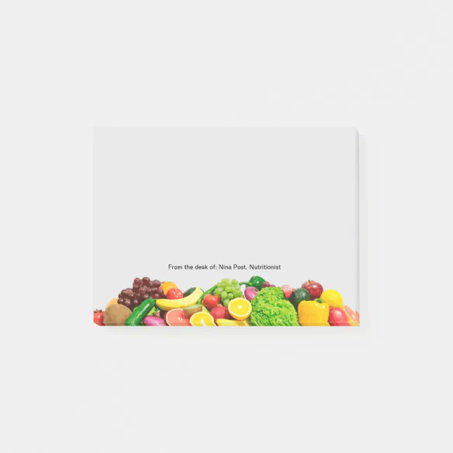 Nutritionist Dietician Theme Post-it Notes | Zazzle
