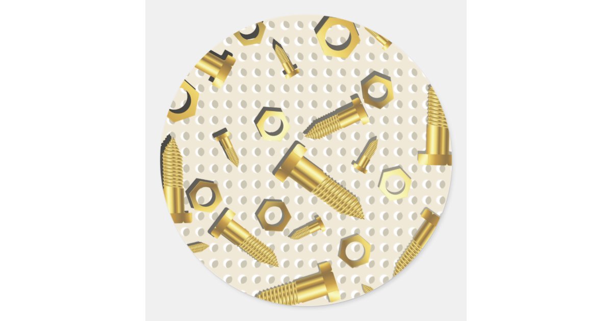 Nuts And Bolts Stickers | Zazzle
