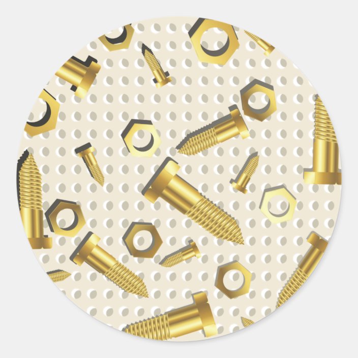Nuts And Bolts Stickers | Zazzle.com