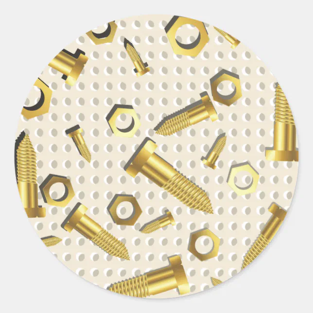 Nuts And Bolts Stickers | Zazzle
