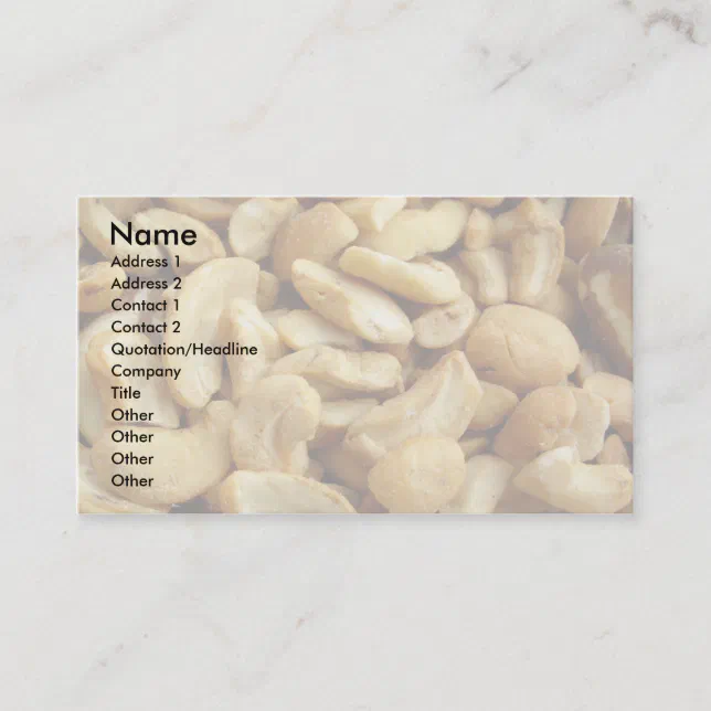 Nuts Business Cards 002 | Zazzle