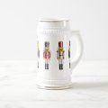 Nutty Nutcrackers Toy Soldiers Army Beer Stein | Zazzle