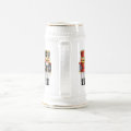Nutty Nutcrackers Toy Soldiers Army Beer Stein | Zazzle
