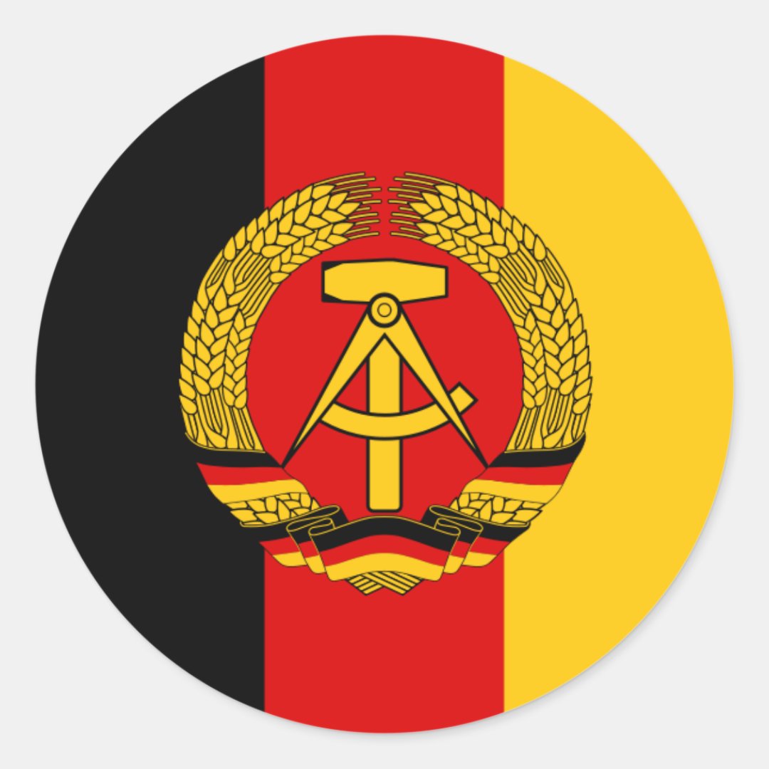 NVA vehicle markings Classic Round Sticker | Zazzle