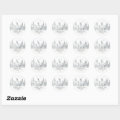 NY CITY APARTMENT | New Home Address Label Sticker | Zazzle