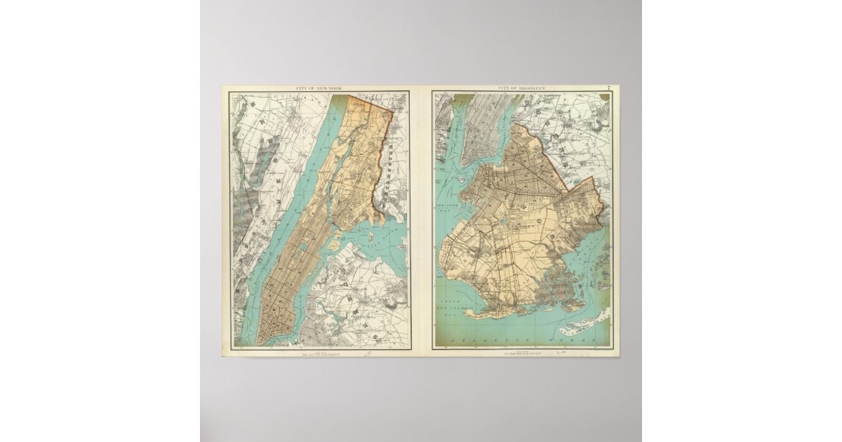 NY City, Brooklyn Poster | Zazzle