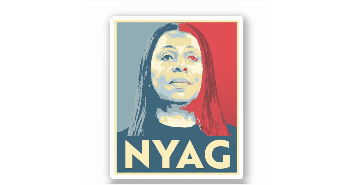 NYAG Letitia James Sticker | Zazzle