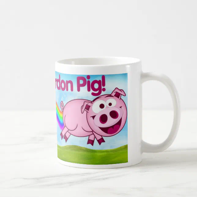 Nyan Cat pardon Pig Mug 01 | Zazzle
