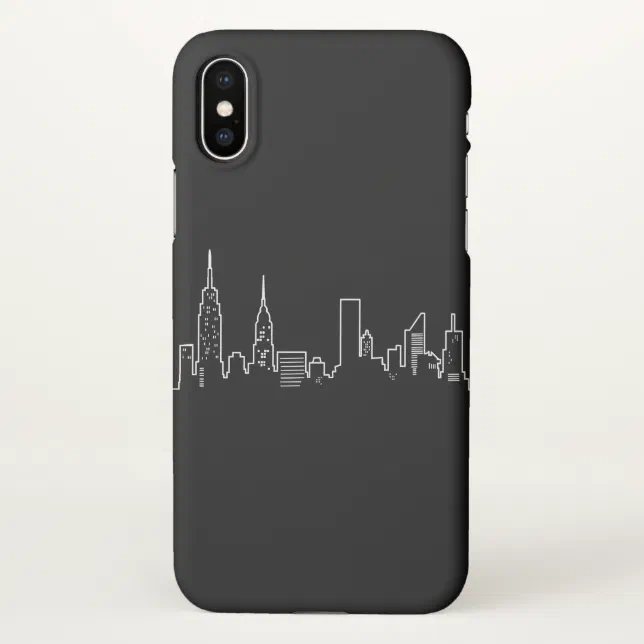 NYC Skyline iPhone X/XS Case | Zazzle