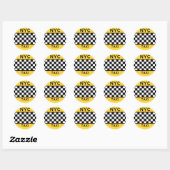 NYC TAXI sticker | Zazzle