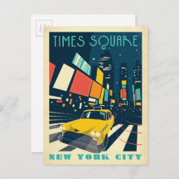 NYC - Times Square Postcard | Zazzle