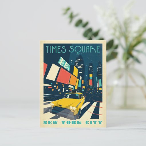 NYC - Times Square Postcard | Zazzle