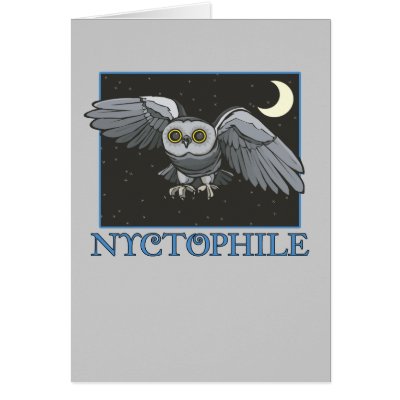 Nyctophile Night Owl Bird Lover T-Shirts and Gifts