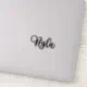 Nyla Name - Handwritten Calligraphy Sticker | Zazzle