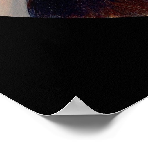 Nymph with a Cuttlefish ART PRINT mermaid fantasy | Zazzle