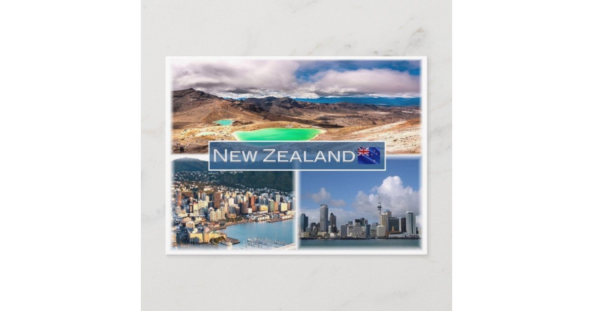 NZ New Zealand - Postcard | Zazzle