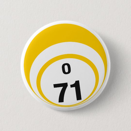 O71 Bingo Ball button | Zazzle.com