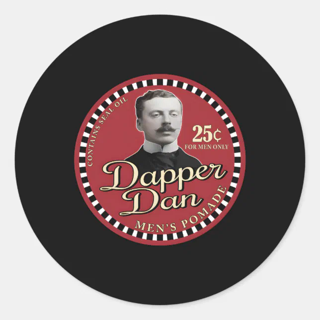 O Brother Dapper Dan Movie Classic Round Sticker | Zazzle