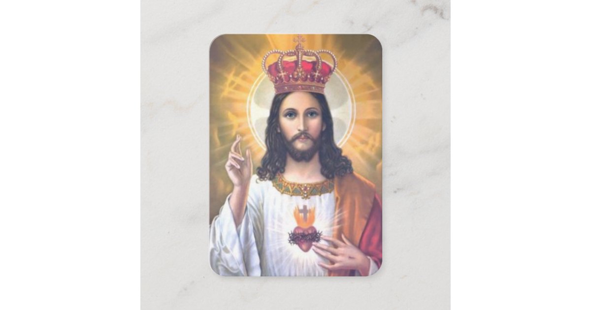 O My Jesus Forgive Us Our Sins Prayer Card | Zazzle