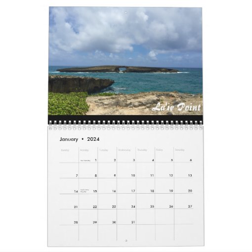 Oahu Hawaii Calendar | Zazzle