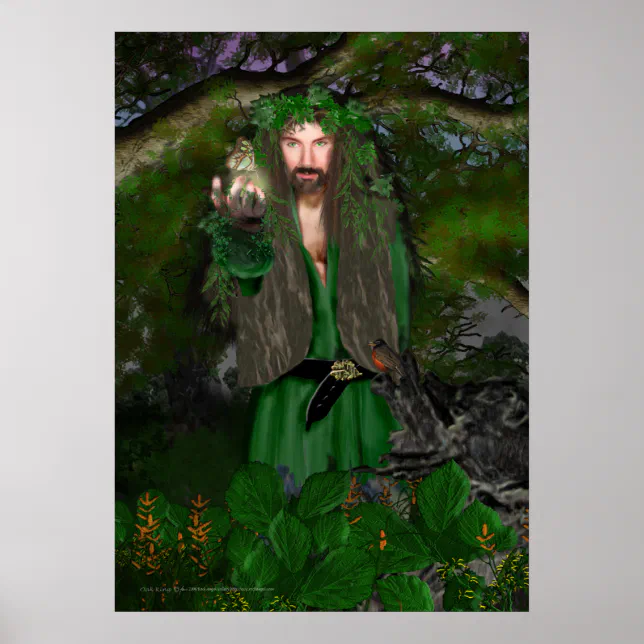Oak King Poster | Zazzle