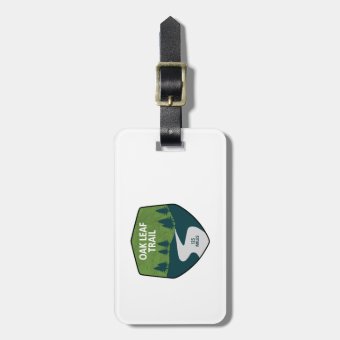 Oak Leaf Trail Luggage Tag | Zazzle