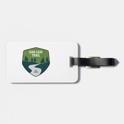 Oak Leaf Trail Luggage Tag | Zazzle