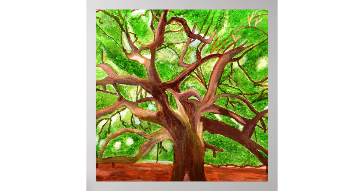 Oak Tree Poster | Zazzle