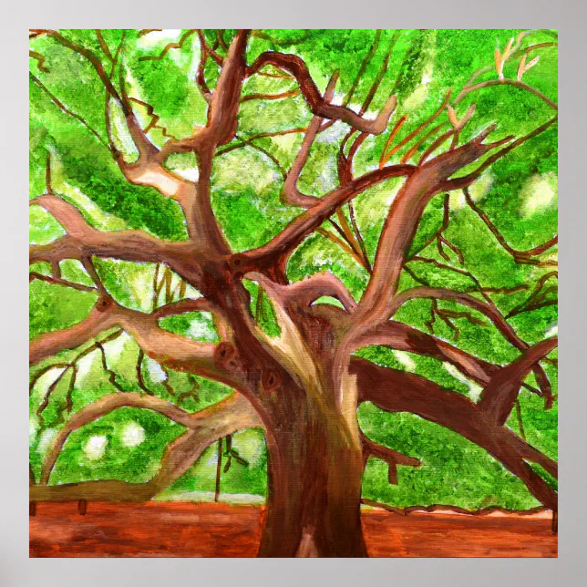 Oak Tree Poster | Zazzle
