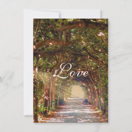 Oak Tree Wedding Invitation | Zazzle
