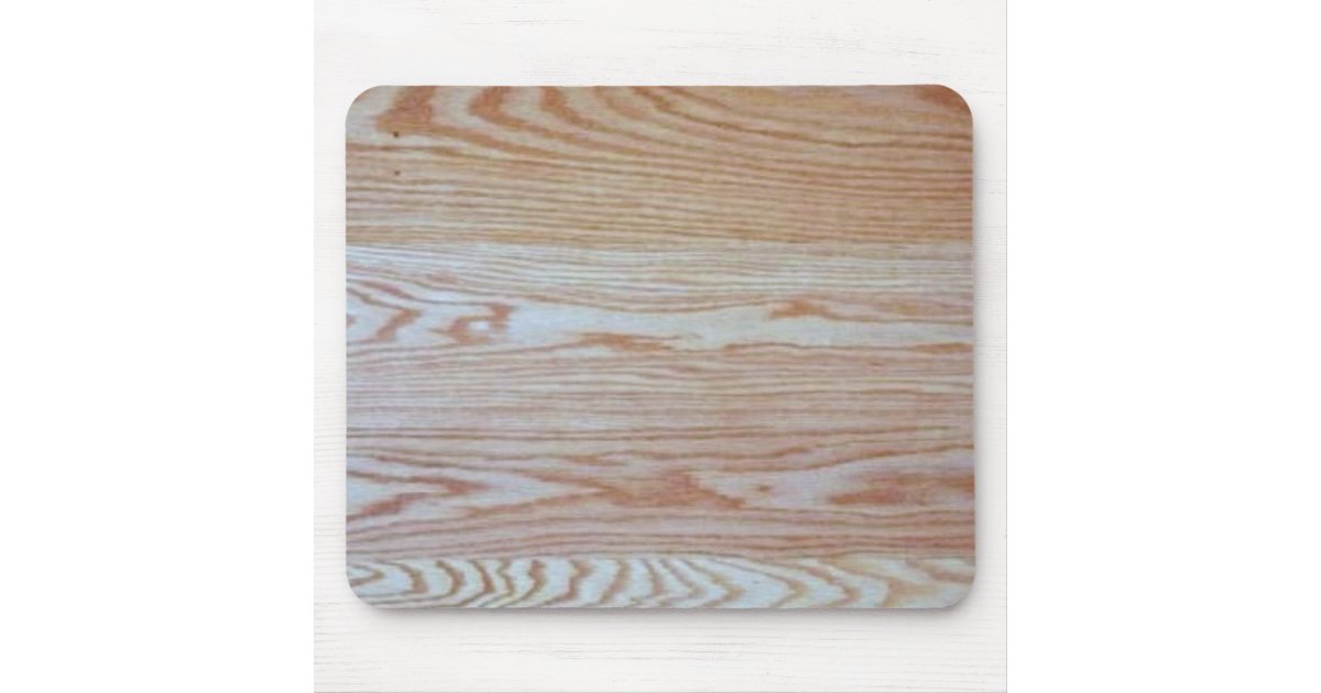 Oak Wood Effect Mousepad | Zazzle