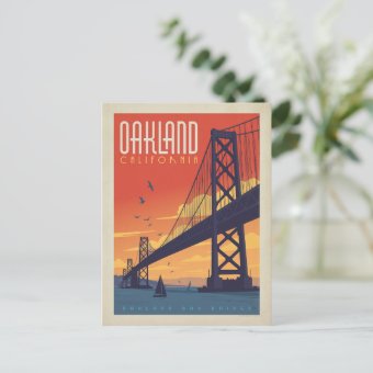 Oakland, CA Postcard | Zazzle