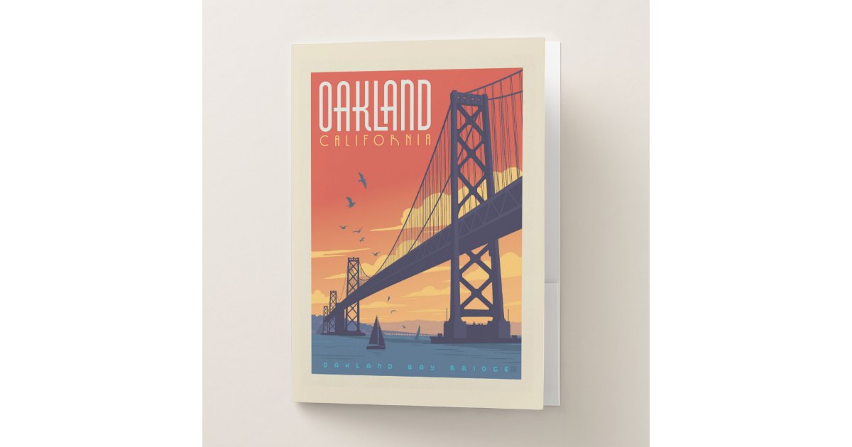 Oakland, California Pocket Folder | Zazzle