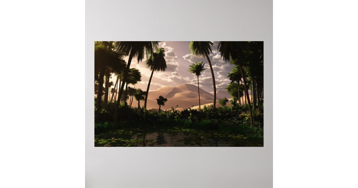 Oasis Poster | Zazzle