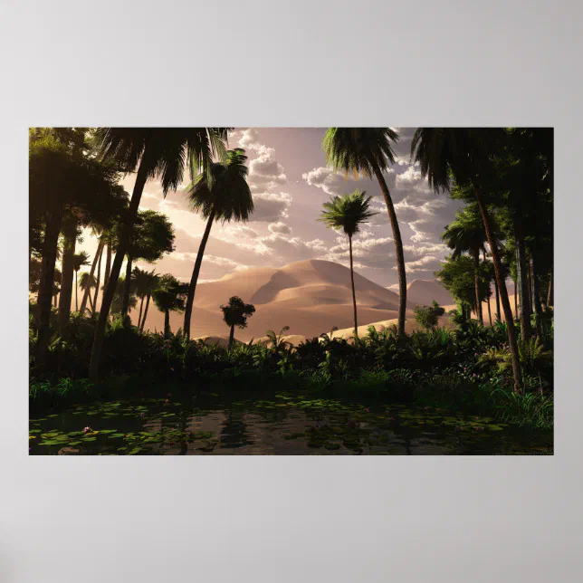 Oasis Poster | Zazzle