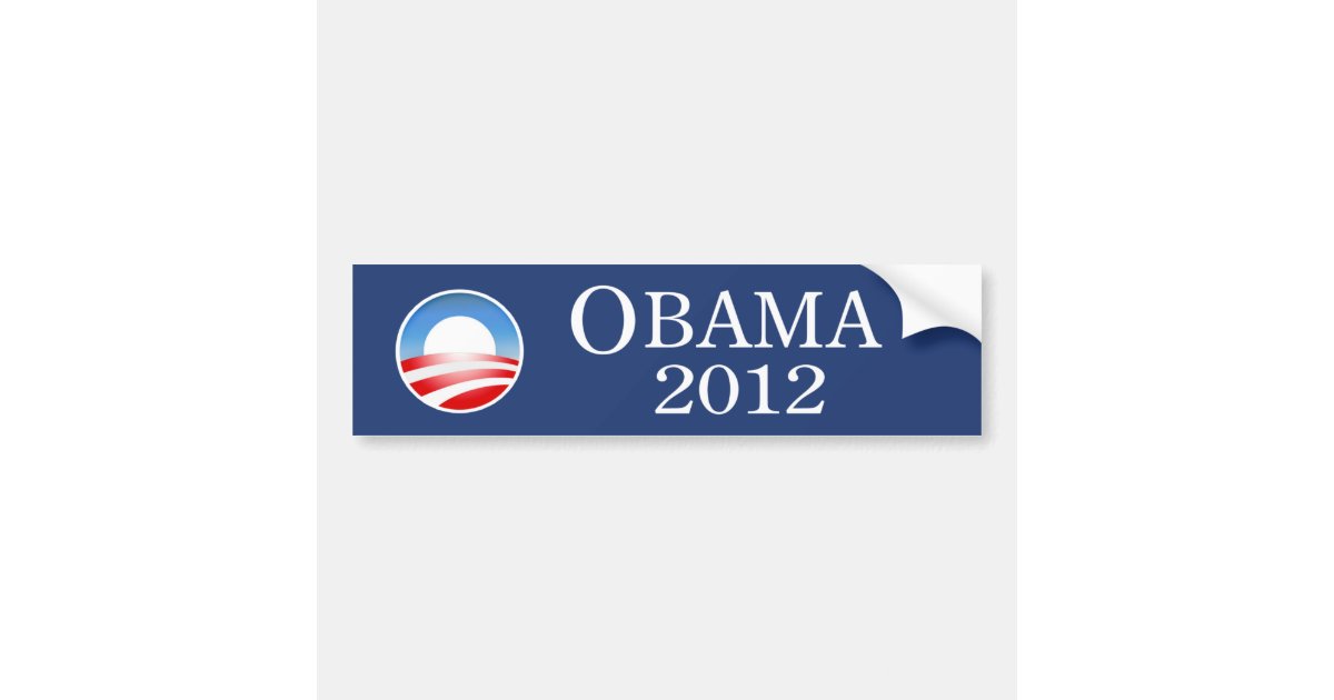 Obama 2012 Bumper Sticker | Zazzle