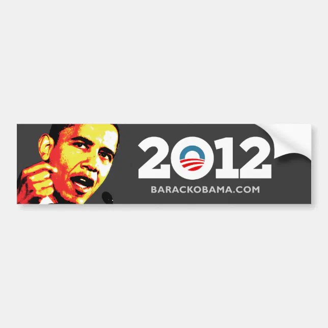Obama 2012 bumper sticker | Zazzle