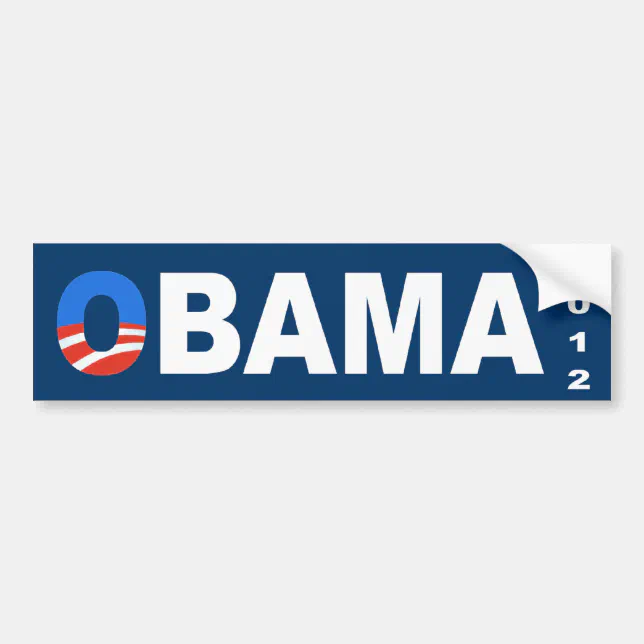 Obama 2012 Election Bumper Sticker | Zazzle
