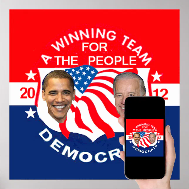 Obama 2012 POSTER Print | Zazzle