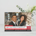 Obama 50th Birthday Womens Funny TV News Invitation | Zazzle