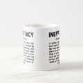 Obama Administration Ineptocracy Definition Mug | Zazzle