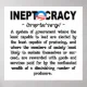 Obama Administration Ineptocracy Poster (large) | Zazzle
