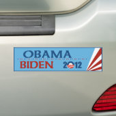 Obama - Biden 2012 Bumper Sticker | Zazzle