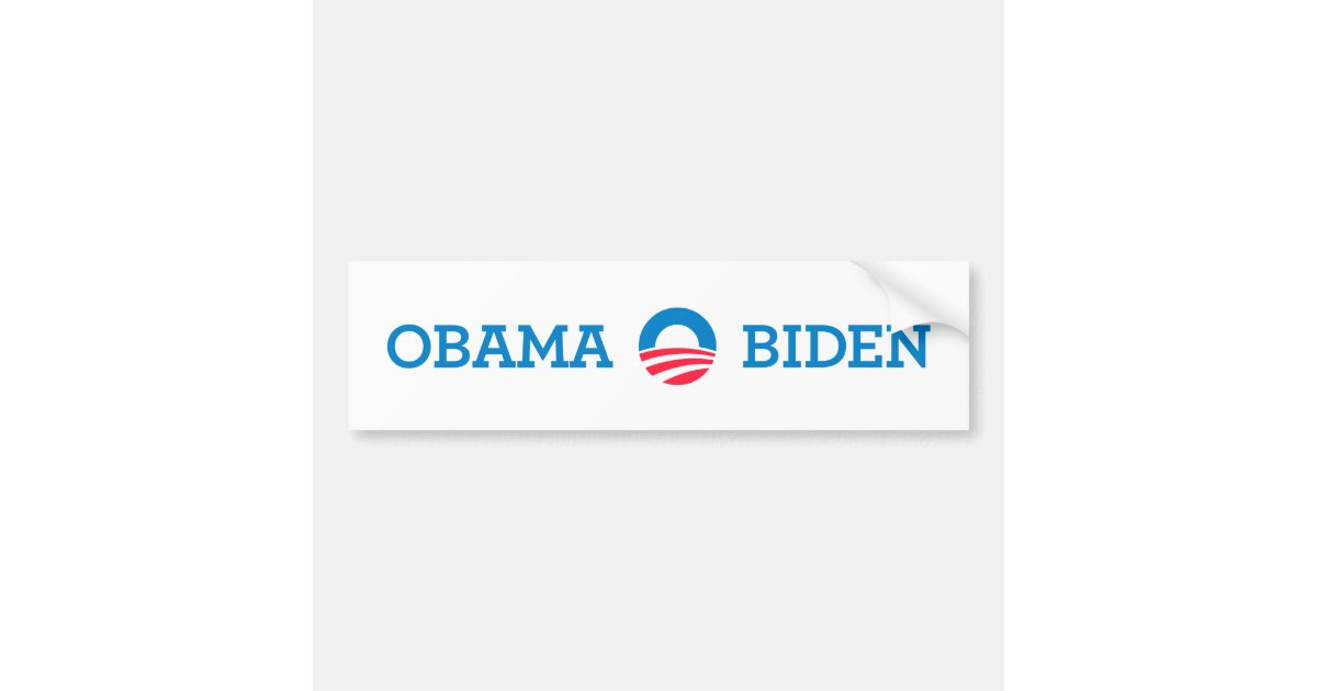 Obama Biden Bumper Sticker | Zazzle