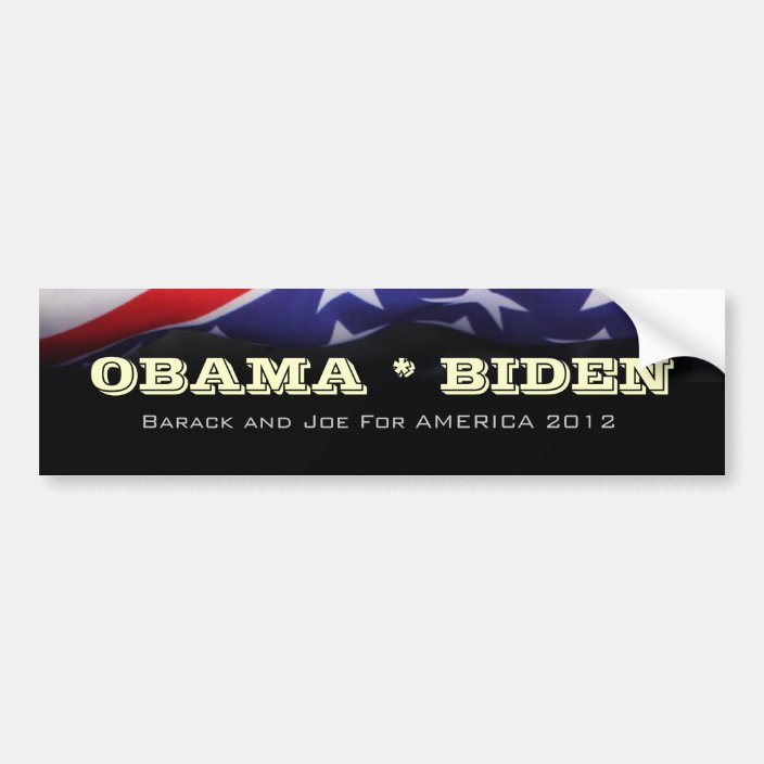 Obama / Biden Campaign Bumper Sticker | Zazzle.com