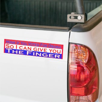 Obama Bumper sticker | Zazzle