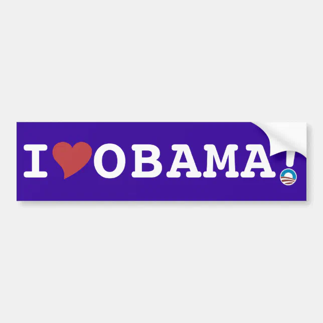 OBAMA BUMPER STICKER | Zazzle