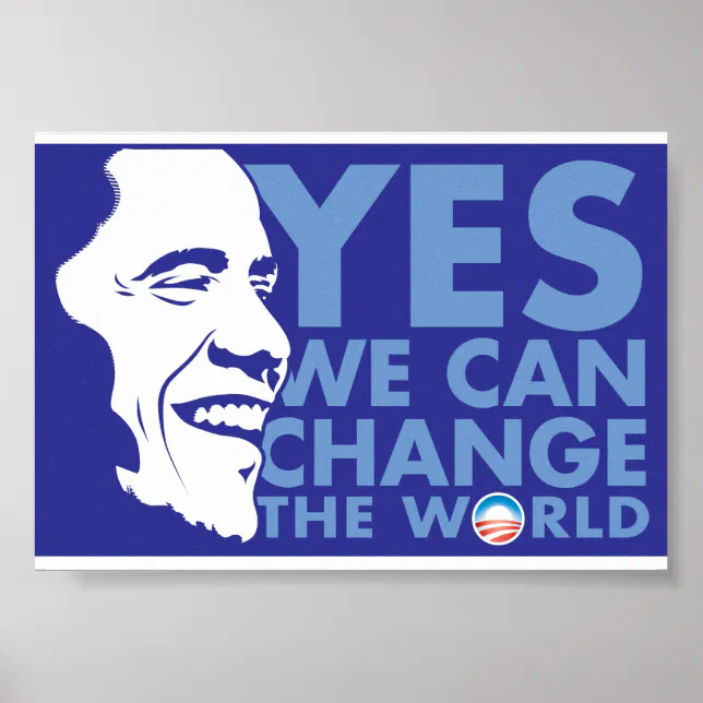 OBAMA Change Poster | Zazzle