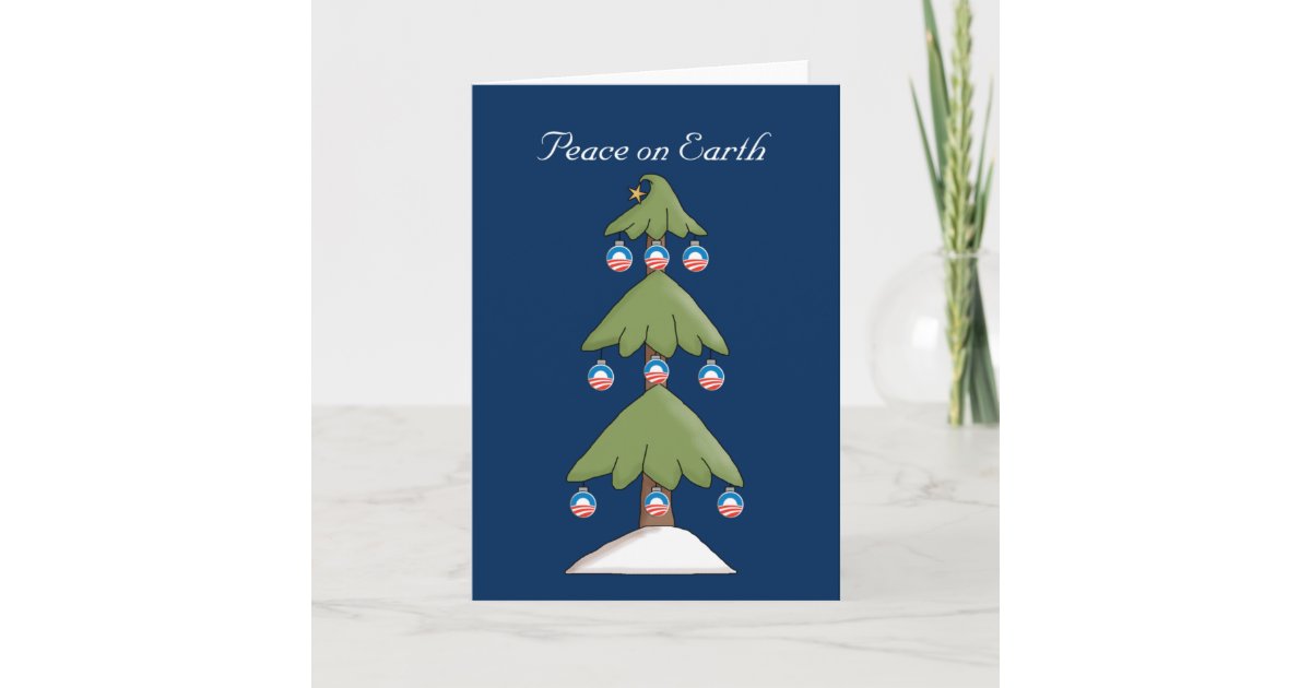 Obama Christmas Card | Zazzle